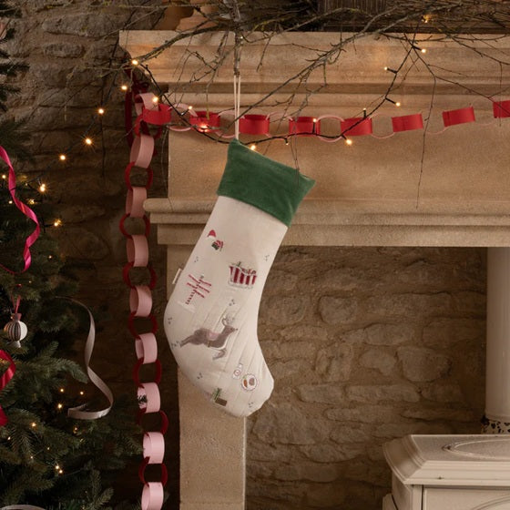 Avery Row Christmas Stocking - The North Pole – Soren's House