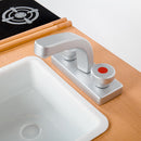 Tidlo White Wooden Play Kitchen Bundle – Soren's House